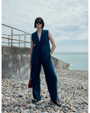 Whistles Joss Sleeveless Blazer