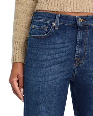 7 For All Mankind Alexa High-rise Cropped Jeans