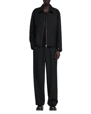 Sandro Full Zip Jacket - Black