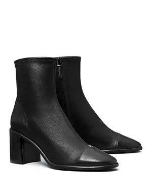 HAIR RITUEL BY SISLEY Cap-toe Ankle Boots - Perfect Black