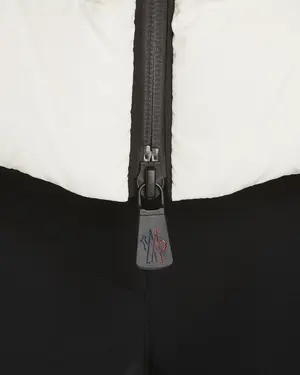 Moncler Padded Wool Puffer Cardigan - Natural