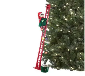 MR. CHRISTMAS 43 In. Animated Ladder Climbing E Lf - One-color