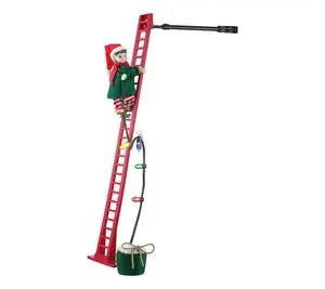 MR. CHRISTMAS 43 In. Animated Ladder Climbing E Lf