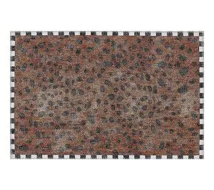 MACKENZIE-CHILDS Cheetah 2' X 3' Washable Rug - One-color
