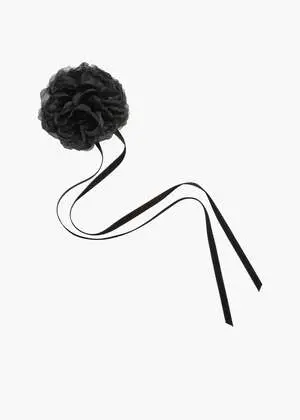 JENNIFER BEHR Rian Ribbon Tie - Black