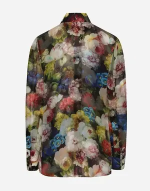 Dolce & Gabbana Silk Chiffon Shirt