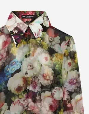 Dolce & Gabbana Silk Chiffon Shirt