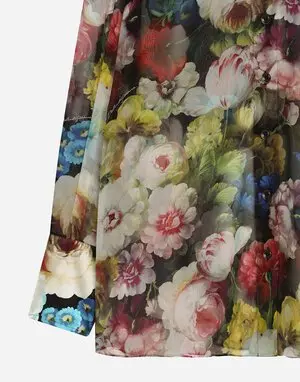 Dolce & Gabbana Silk Chiffon Shirt