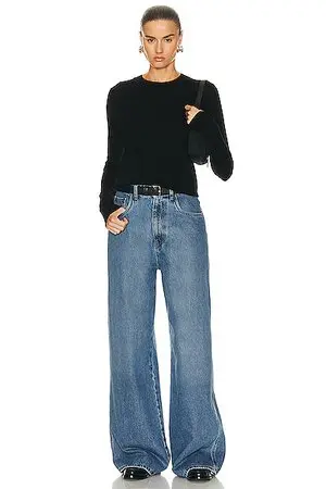 Eterne Francis Cashmere Sweater - Black