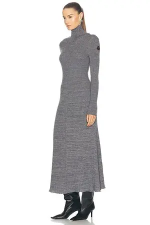 Moncler Turtleneck Knit Dress