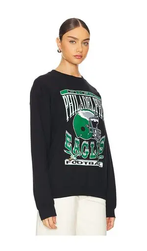 Junk Food Eagles Helmet Crewneck