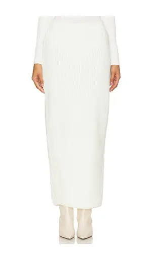 SELMACILEK Slit Midi Skirt