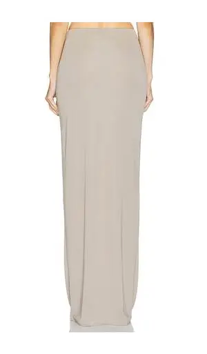HELSA Matte Jersey Slim Skirt