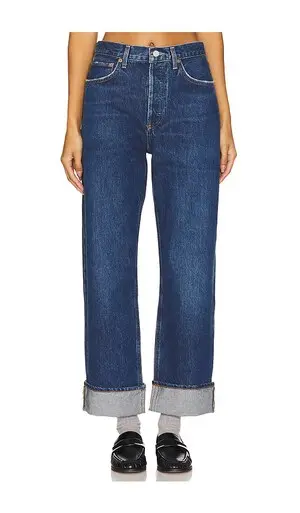 Women's Turn-Up Hem Jeans