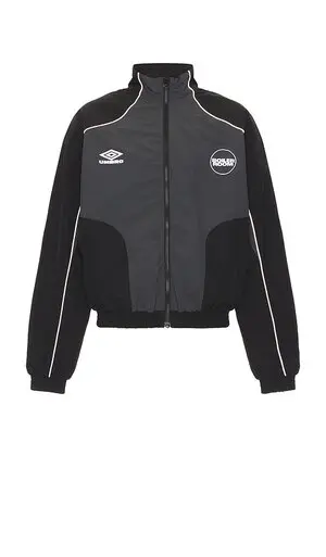 Boiler Room X Umbro Shell Track Jacket - Black | Editorialist