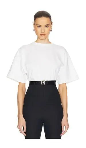 HELSA The Sculpted Tee In Thick Jersey