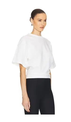 HELSA The Sculpted Tee In Thick Jersey