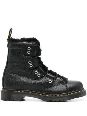 Dr. Martens 1460 LTT FL Boots - Black Milled Nappa