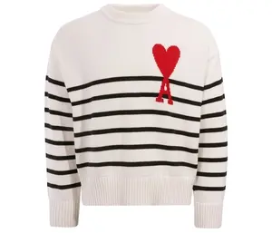 Ami Striped Sweaters For Men