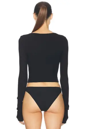 Eterne Cropped Cardigan