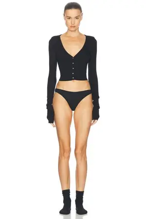 Eterne Cropped Cardigan