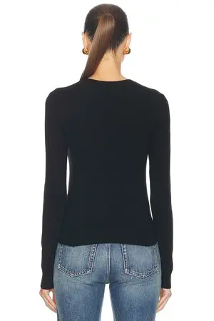 Saint Laurent Crewneck Sweater - Noir