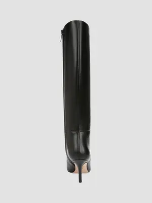 Veronica Beard Lisa 70mm Tall-shaft Leather Boots
