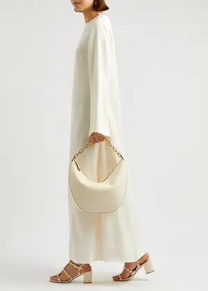 Valentino Garavani Rockstud 60 Leather Sandals - Ivory