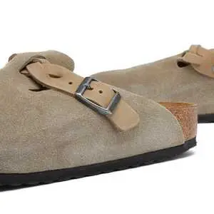 BIRKENSTOCK Boston Braided Clog - Taupe