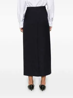 Theory Concealed-fastening Midi Skirt