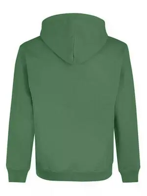 Drole De Monsieur Logo-print Hoodie - Green