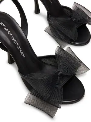 STUART WEITZMAN 100mm Blushing Bow Sandals