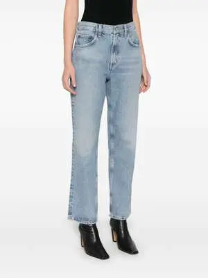 AGOLDE Valen Straight-leg Jeans - Blue