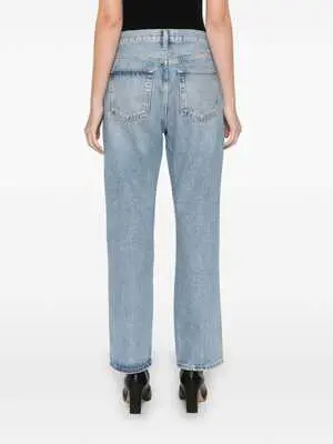 AGOLDE Valen Straight-leg Jeans - Blue