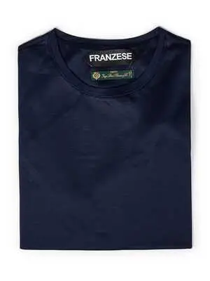 FRANZESE COLLECTION Napoli Cotton T-shirt - Blue