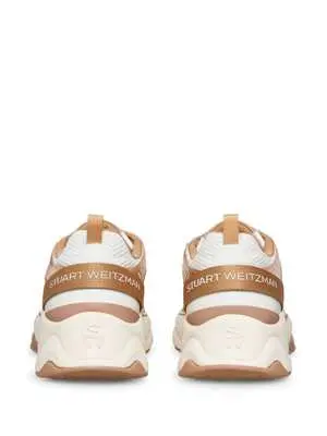 STUART WEITZMAN Panelled Sneakers - White