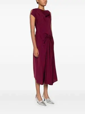 Victoria Beckham Pleated Midi Dress
