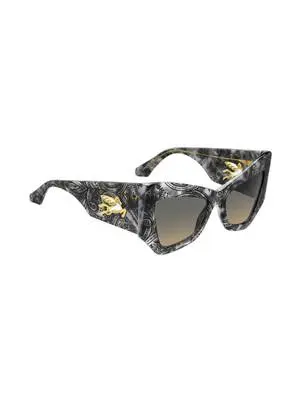 Etro Mania Oversized-frame Sunglasses - Black