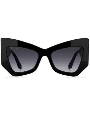Etro Logo-plaque Sunglasses - Black