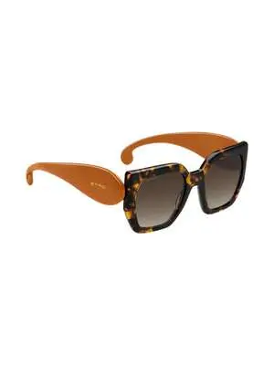 Etro Paisley Sunglasses - Brown