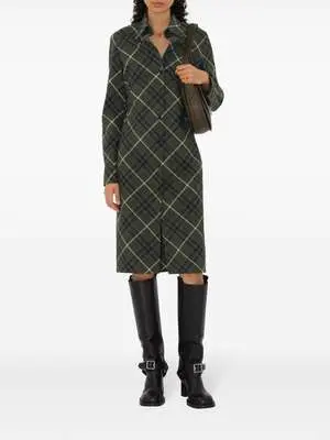 Burberry Check-print Shirt Dress