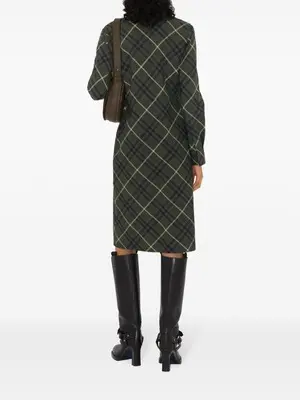 Burberry Check-print Shirt Dress