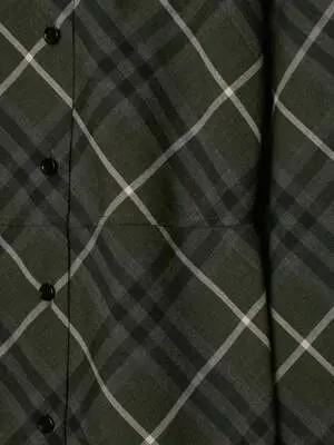 Burberry Check-print Shirt Dress