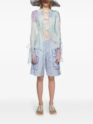 Acne Studios Printed Knee-length Shorts