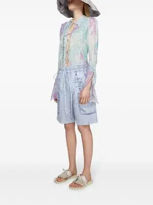 Acne Studios Printed Knee-length Shorts
