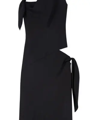 COURREGES Knot Slash Dress