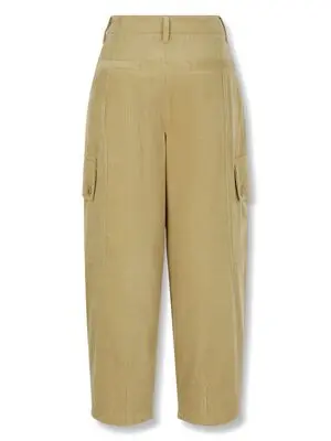 STUDIO TOMBOY Corduroy Cargo Pants - Neutrals