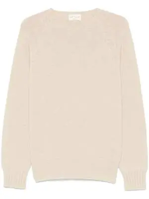 MA'RY'YA Ribbed-knit Sweater - Neutrals