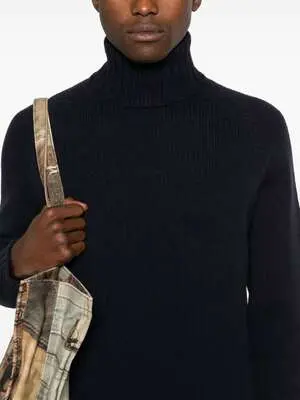 MA'RY'YA Ribbed-knit Sweater - Blue