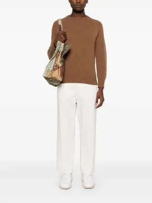 MA'RY'YA Ribbed-knit Sweater